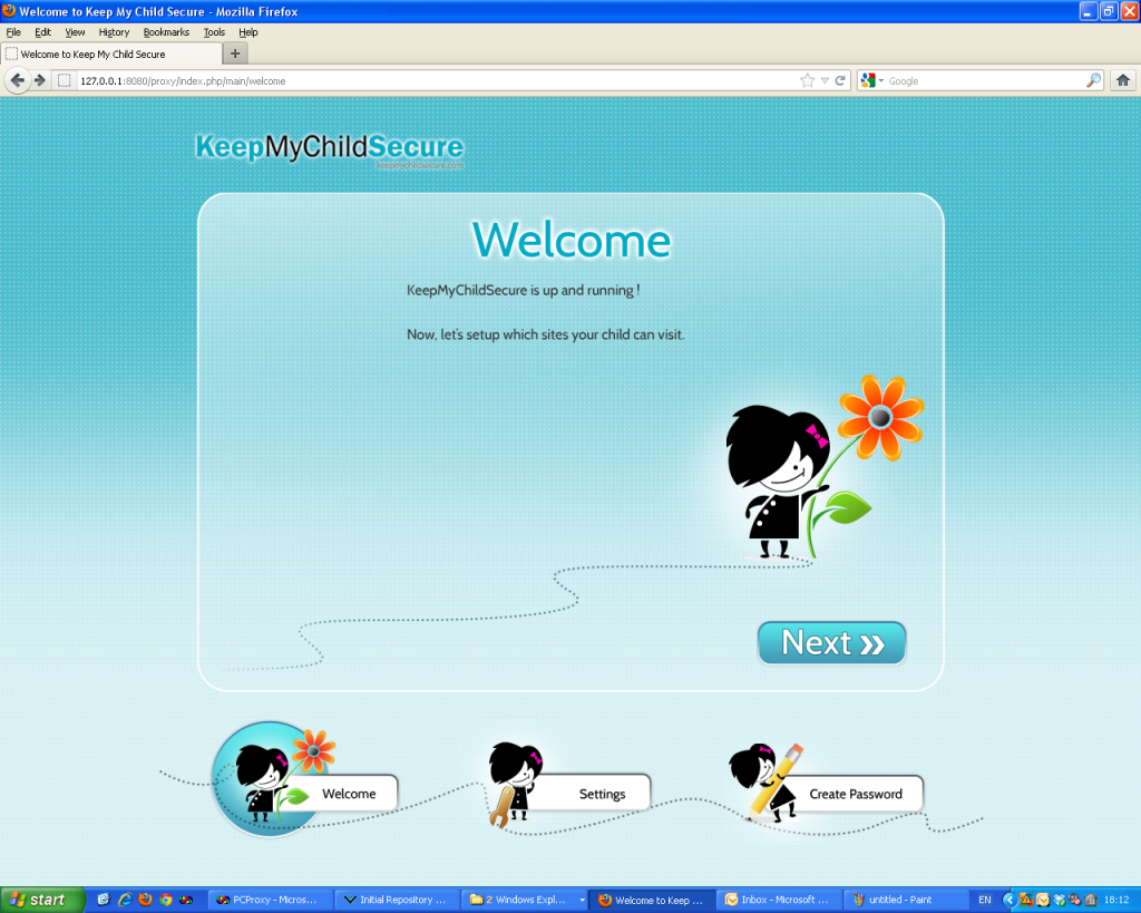 Parental control demo